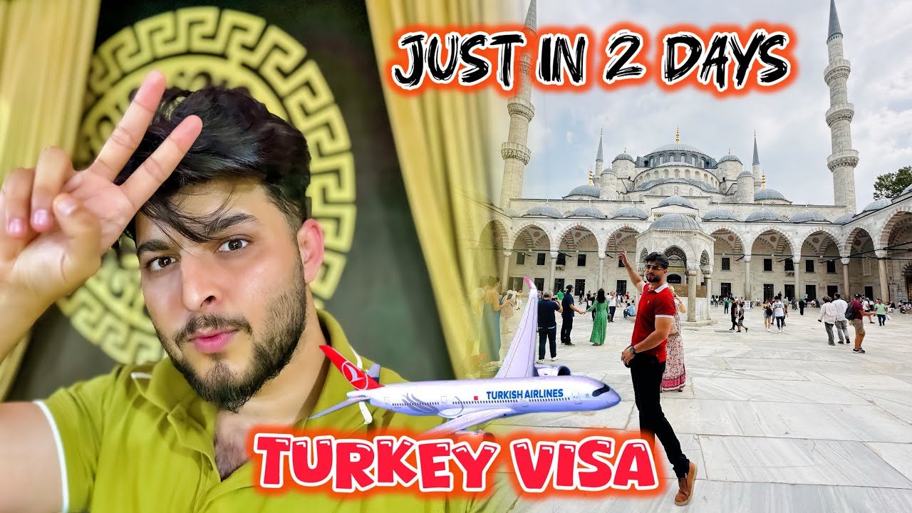 Turkey Visa Just in 2 Days | Abi Apply kro - YouTube