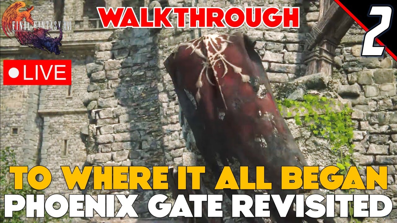 Final Fantasy XVI Walkthrough Part 2 - Back to Phoenix Gate - YouTube