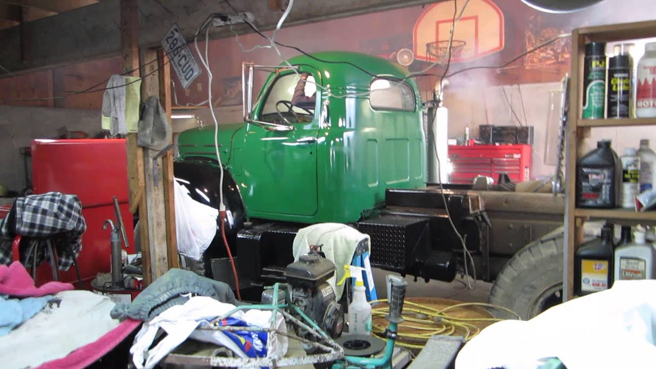 1964 Mack B61SX after paint job - YouTube