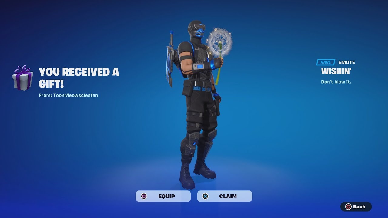 *New* Giant Dandelion Emote, Wishin'! - YouTube