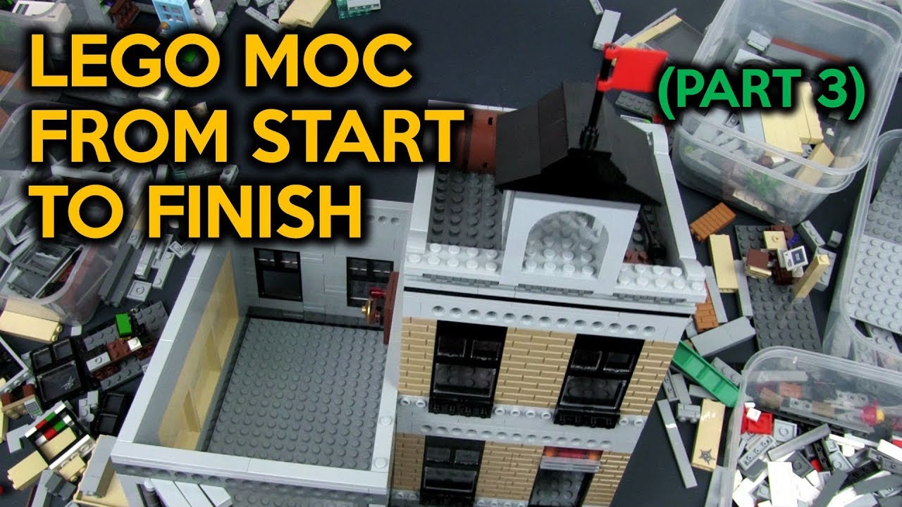 LEGO Fire Station MOC (Part 3) - Building a MOC from Start to Finish ...