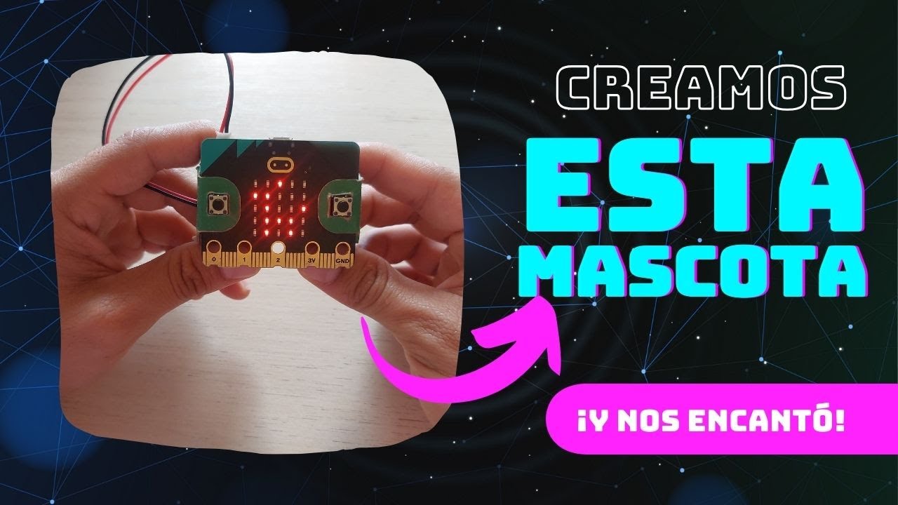 Mascota bit | Mi primer programa en microbit - YouTube