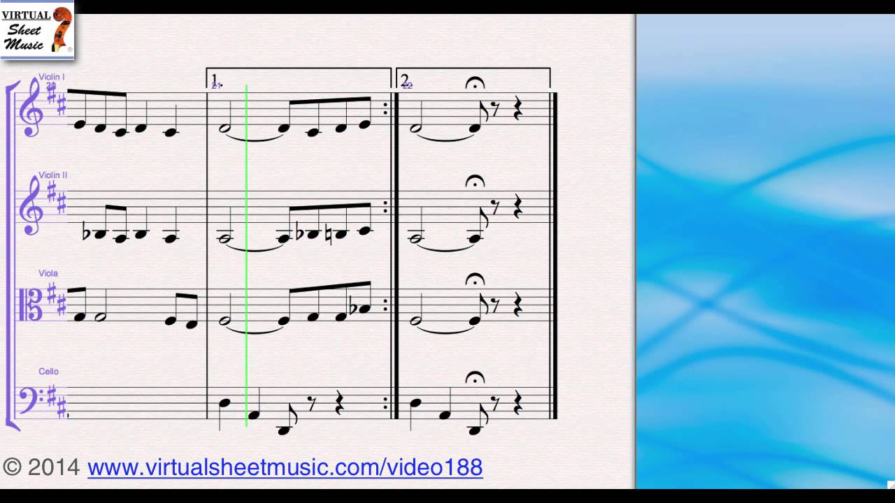 Danny Boy from from Saint Patrick's Day Collection for String Quartet sheet music - Video Score ...