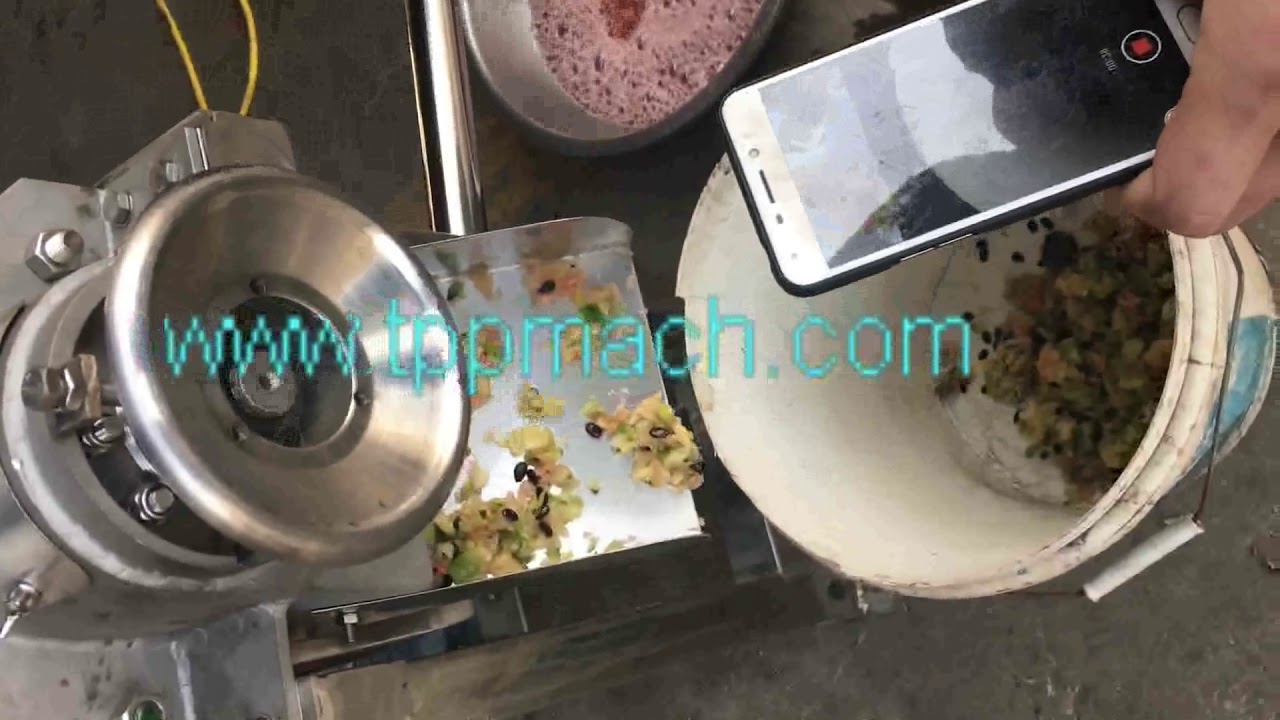 Industrial watermelon fruit juice extractor machine - YouTube