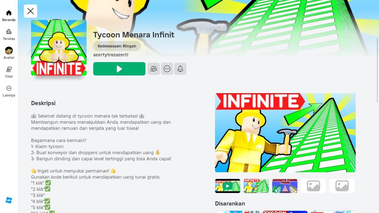 roblox test game - YouTube