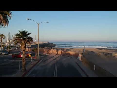 Redondo Beach Jetty(Marina) Fishing -DJI spark - YouTube