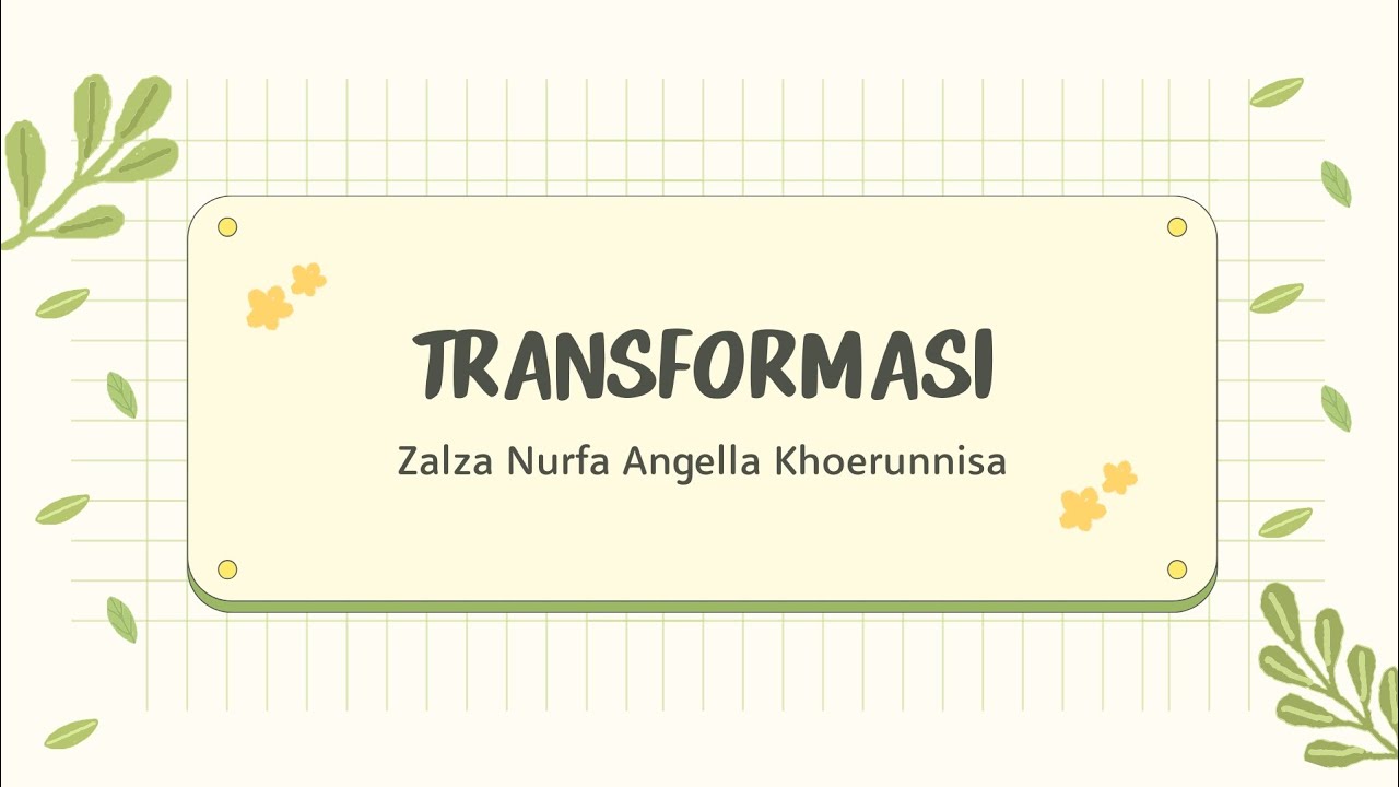 Transformasi geometri pada aplikasi Geogebra (Refleksi,Translasi,Rotasi ...