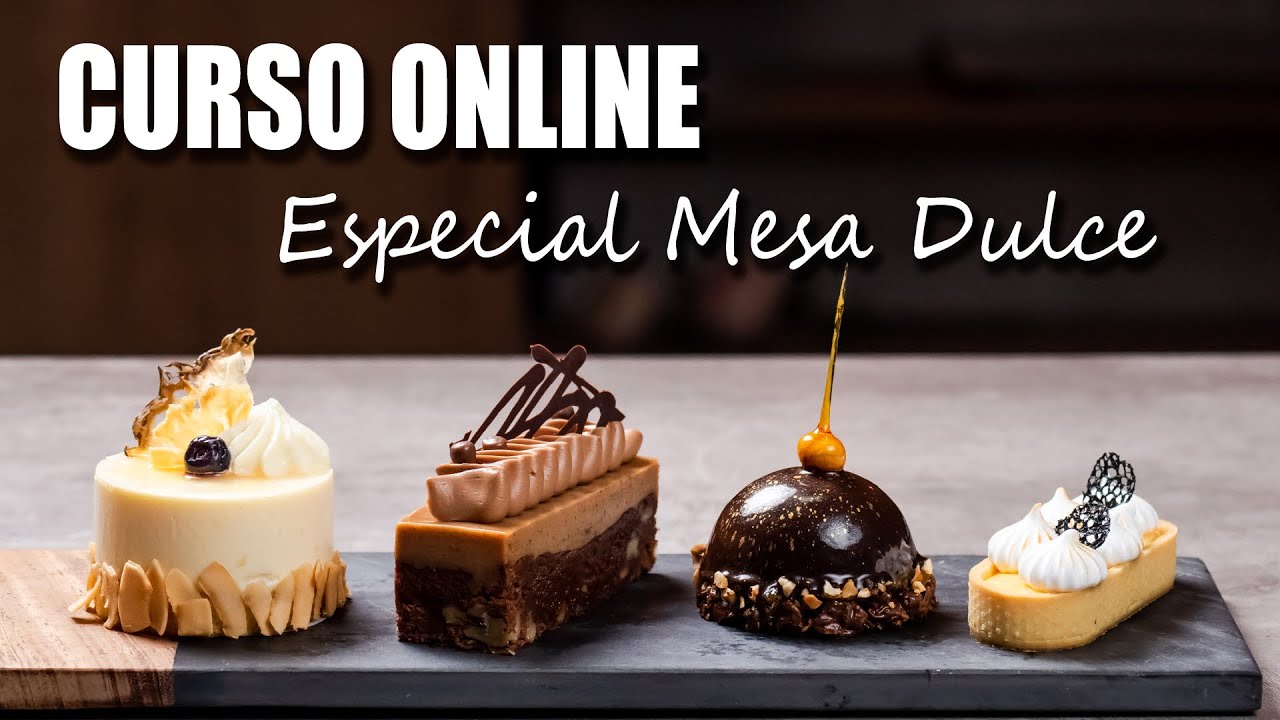 Aprende todo lo necesario para crear tus postres - Curso Online - YouTube