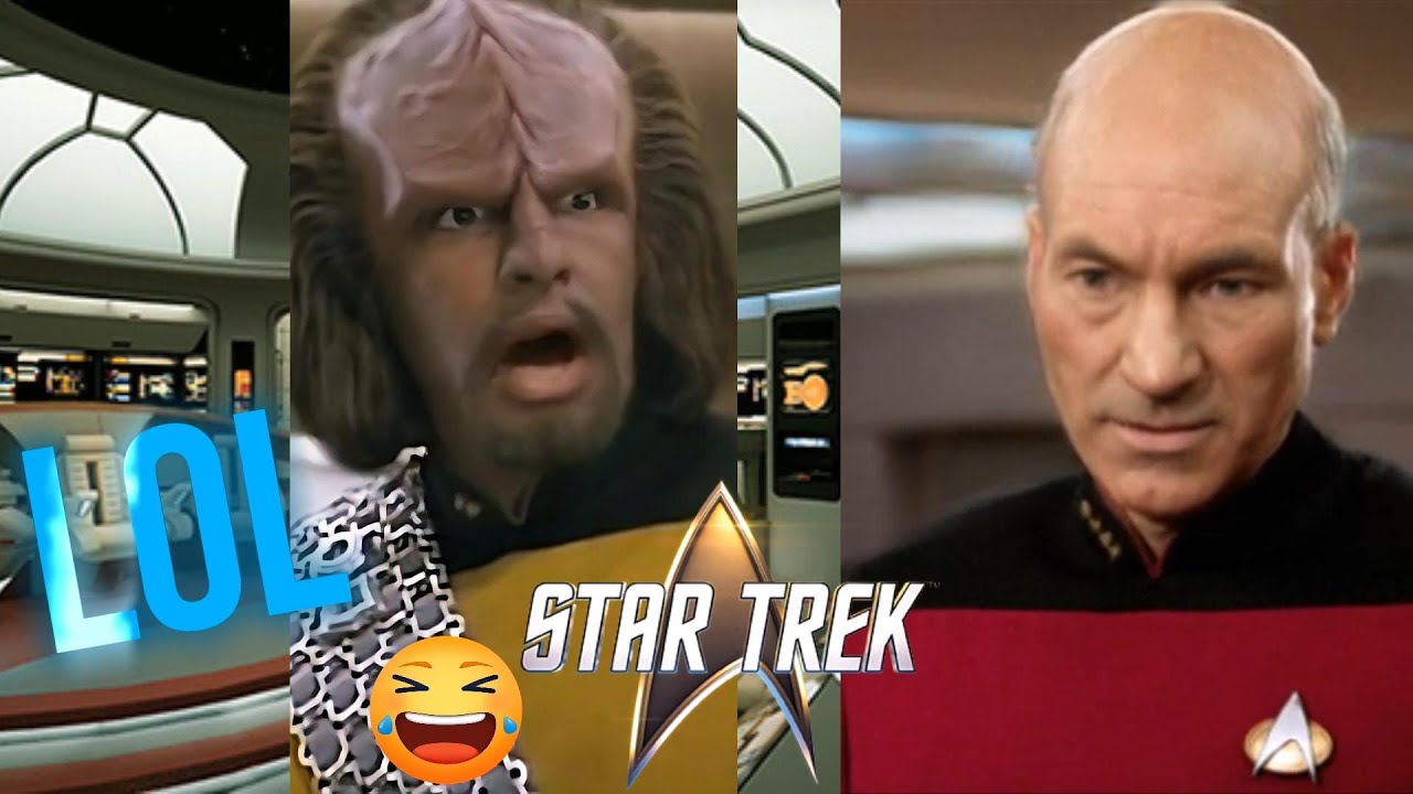 Picard Annoys Worf with a Dad Joke | Star Trek Comedy - YouTube