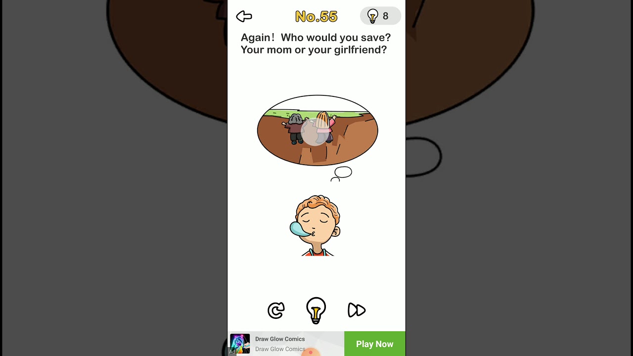 Brain out level 55 - YouTube