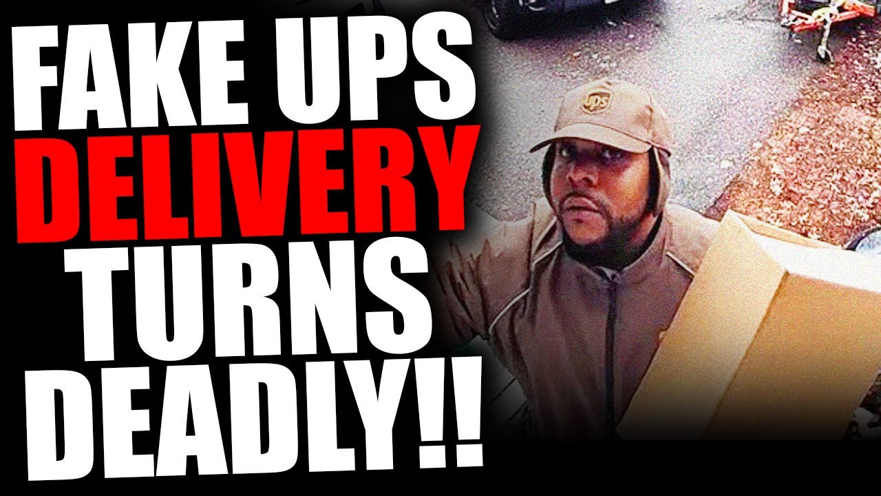 Fake UPS Delivery Turns Deadly - CCTV Footage Reaction - YouTube