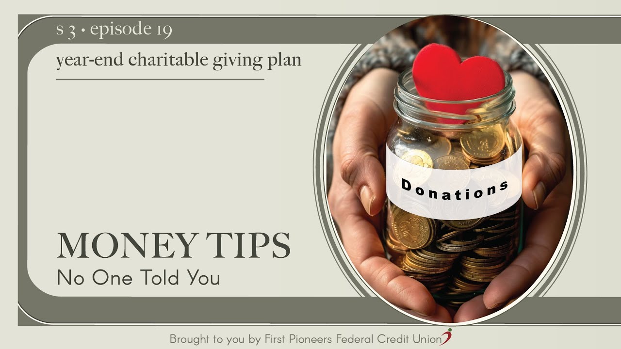 Year-End Charitable Giving Plan - YouTube