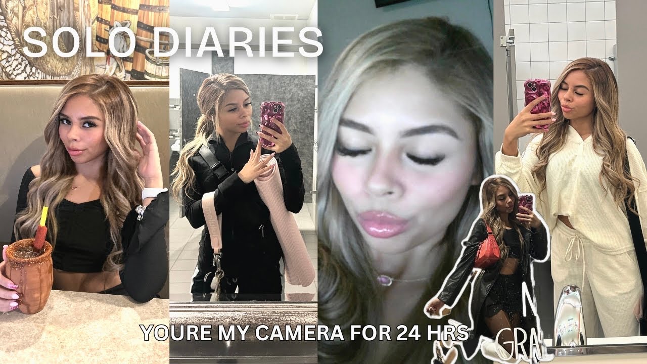SOLO DIARIES 001: You're My Camera for 24HRS| ATL, Drinks, Gym, Shopping| Maddie Polanco - YouTube