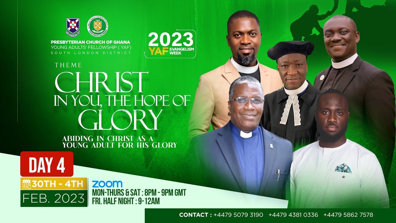 DAY 3 : 2023 YAF EVANGELISM WEEK : REV. ANTHONY ANOOM - YouTube