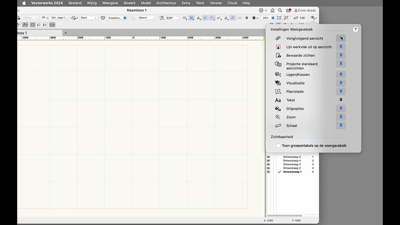Vectorworks 2024 interface - YouTube