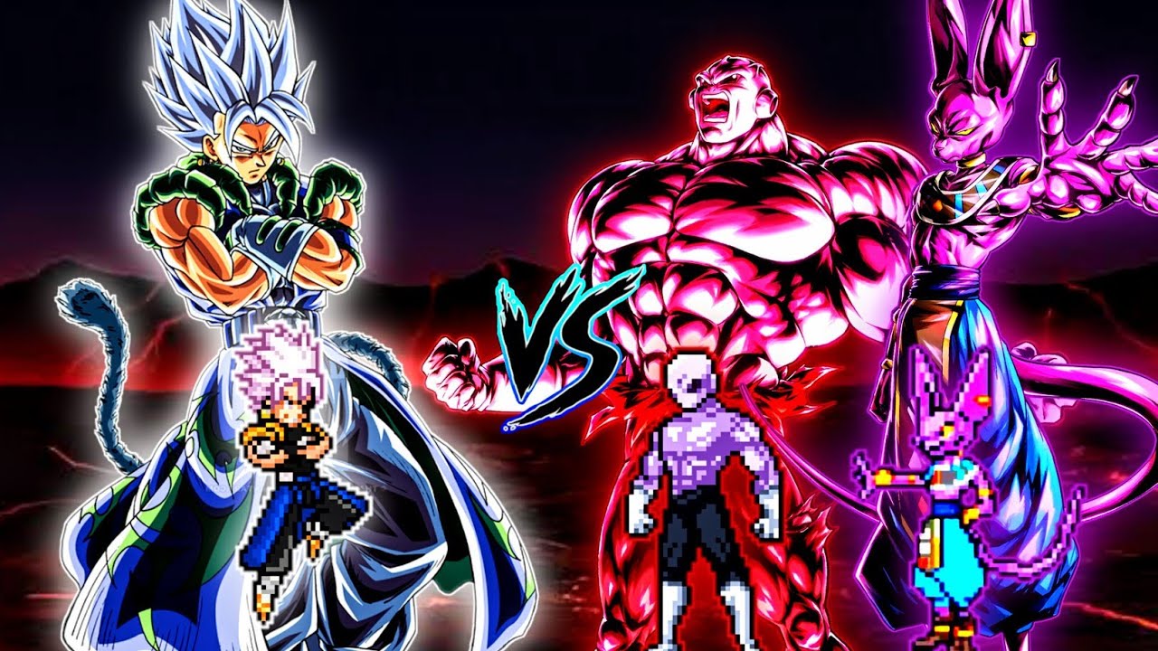 Gogetto MUI VS Jiren OP (all form) & Beerus OP (all form) in Jump Force ...