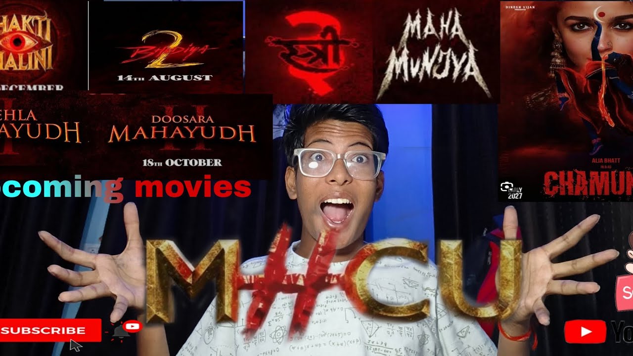 MHCU ki 6 Upcoming movies (Maddock horror comedy universe) like comment ...