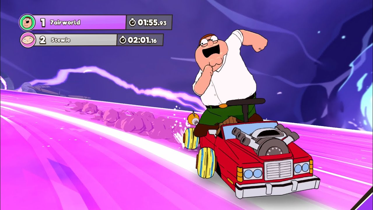 Stewie’s Time Machine on Warped Kart Racers - YouTube