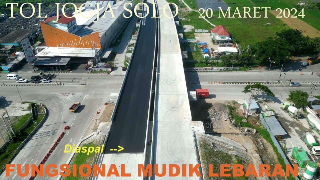 Progress Pengaspalan Fly Over Junction Ngasem, Fungsional Mudik Lebaran ...