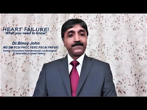 Heart - Failure! What you need to know! Dr Binoy John - YouTube