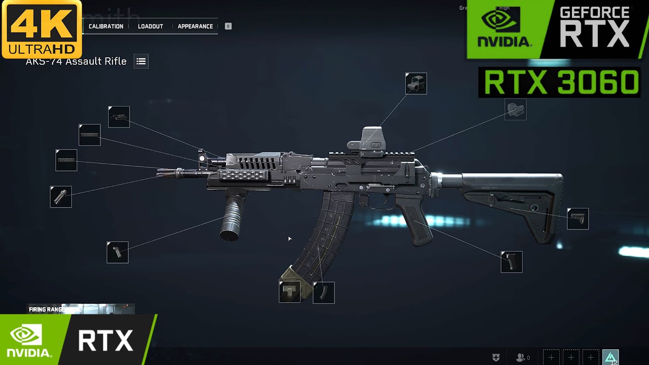 AKS 74 BUILT NO RECOIL DELTA FORCE HAWK OPS (4K 60FPS HIGH SETTINGS ...