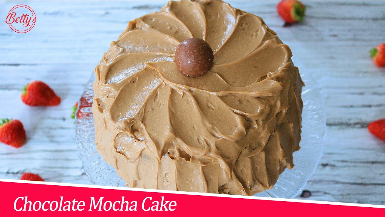 Chocolate Mocha Layer Cake - YouTube