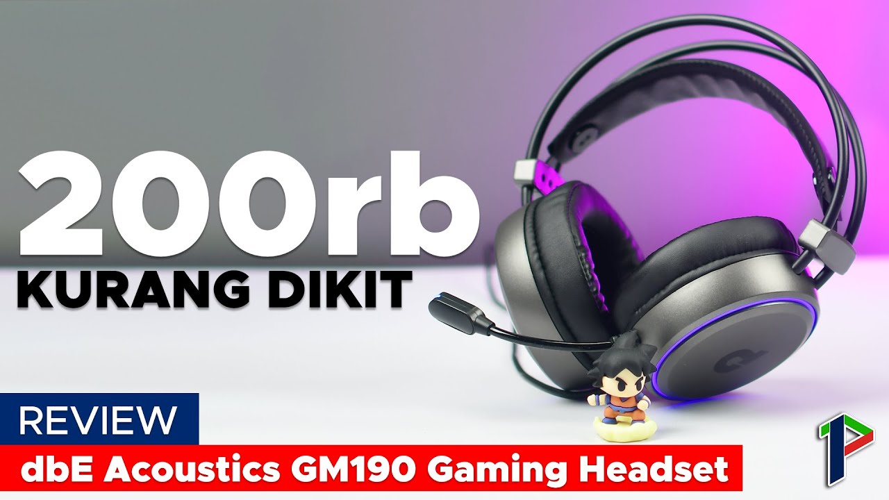 Headset Gaming 100 ribu-an? Skip atau Nggak?! dbE Acoustics GM190 ...