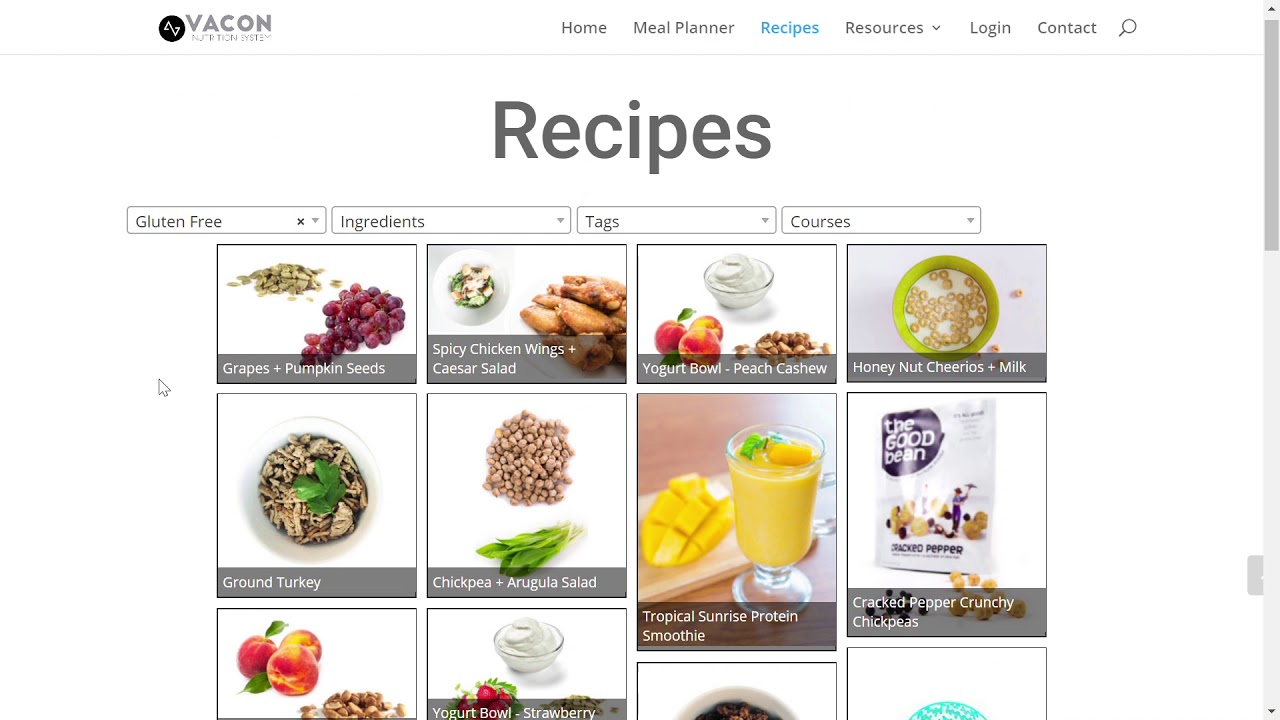 Recipe Grid - YouTube
