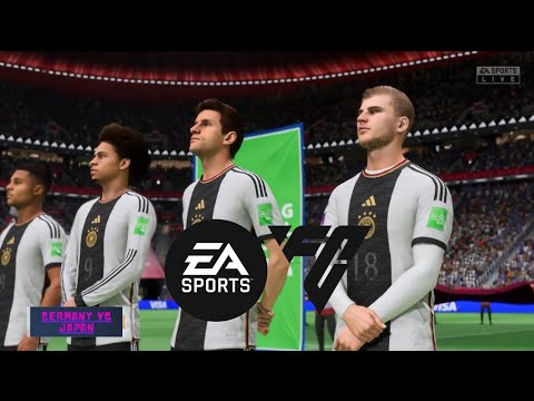 Germany vs Japan Gameplay | FIFA World Cup Full Match | EA Sports FC ...