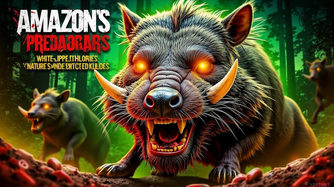 Exploring the Deadly World of White Lipped Peccaries in the Amazon ...