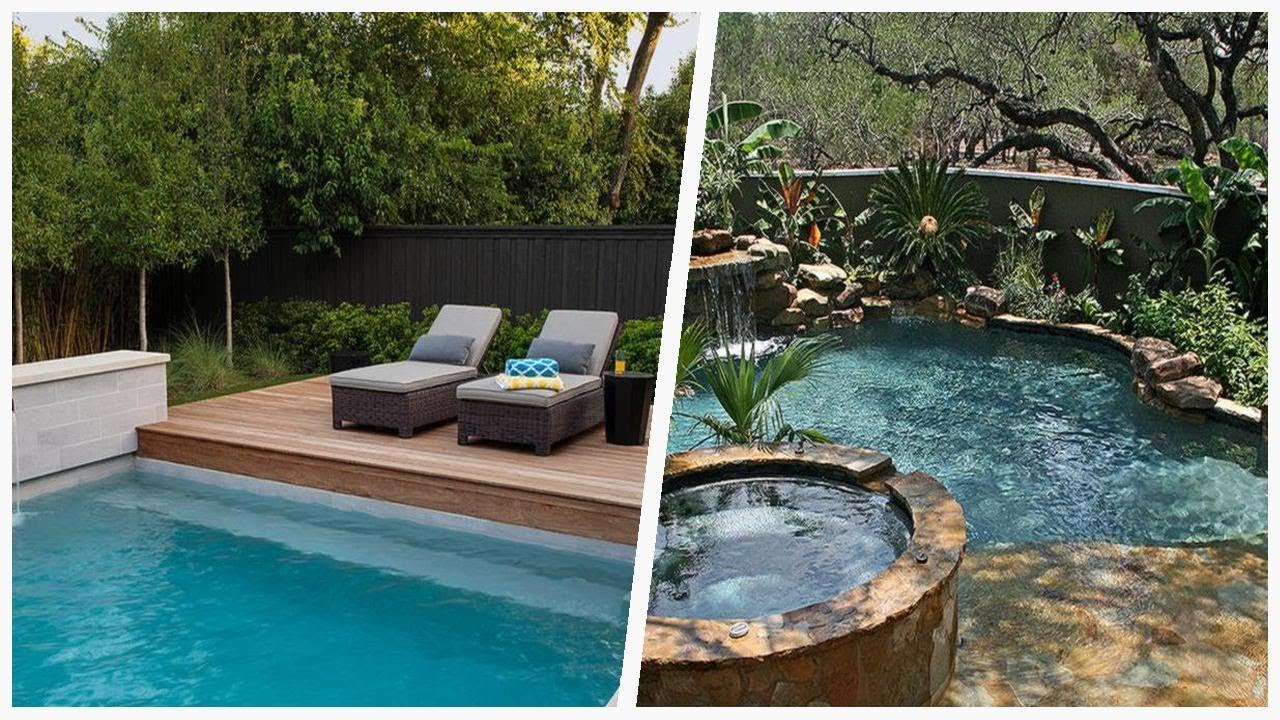 75 Mid-sized Custom-shaped Pool Design Ideas You'll Love 😊 - YouTube