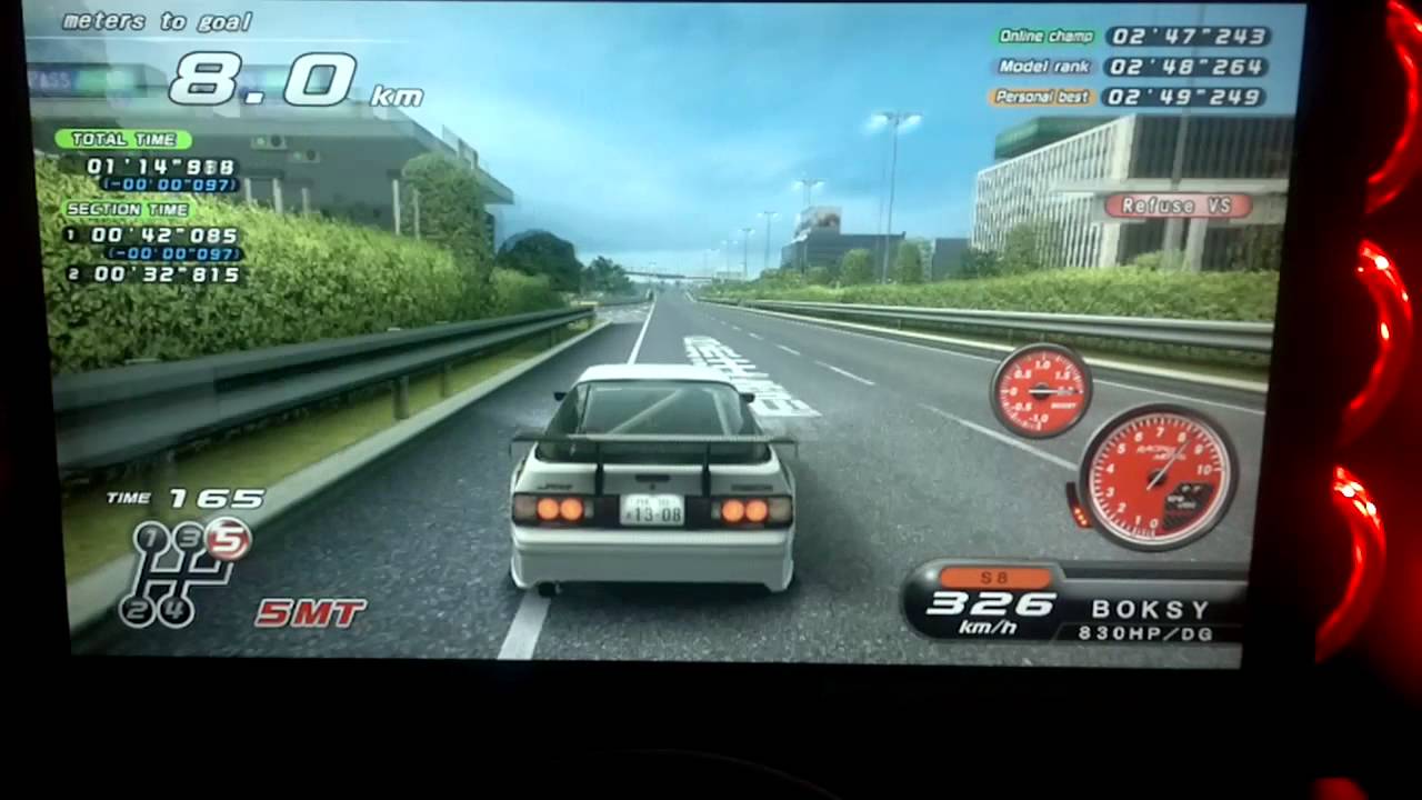 Wangan Midnight Maximum Tune 4 - RX-7 FC Time Attack on Yokohane ...