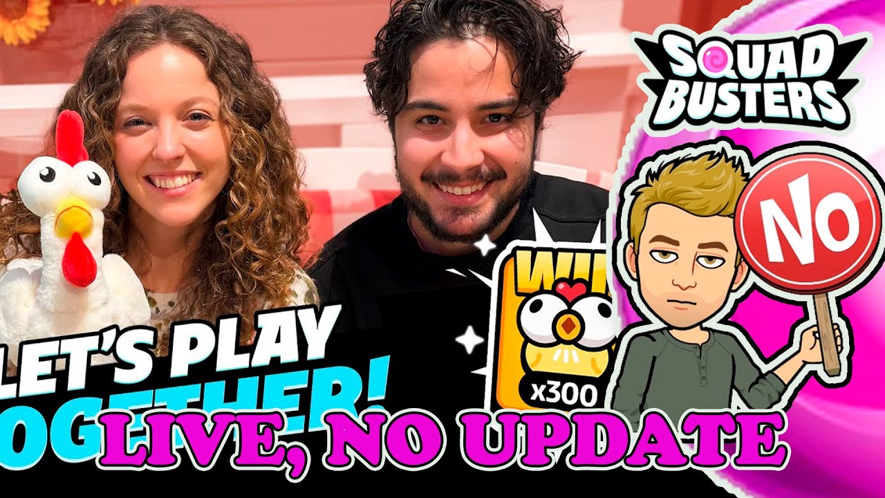SQUAD LIVE! PERO NO SQUAD UPDATE 🤨😣😓 - Squad Busters - YouTube