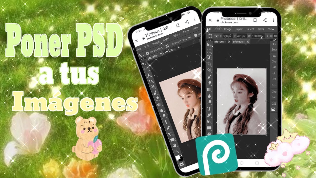 ꩖🌳࣭࣭࿔ Como poner PSD a tus imágenes - YouTube