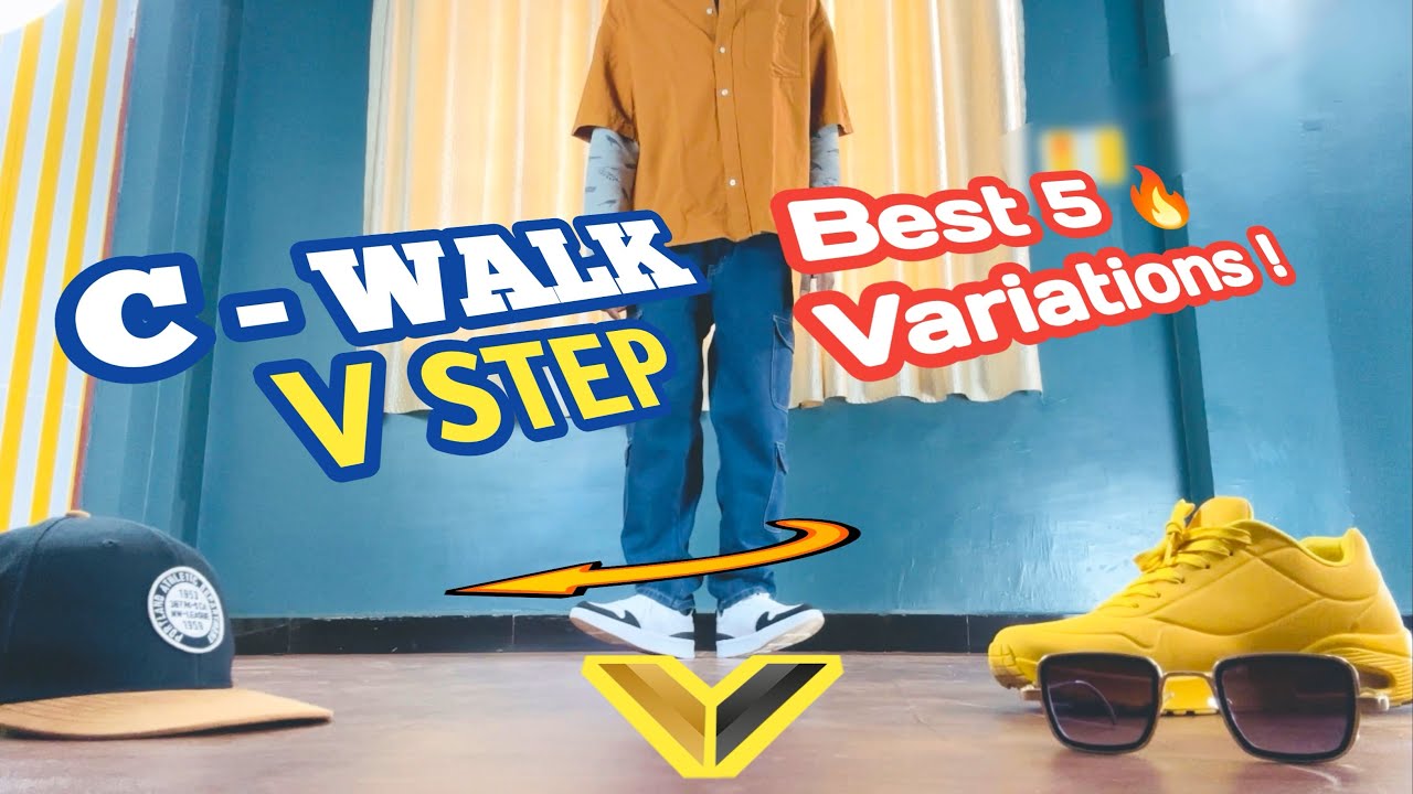 C walk V step variations Tutorial #cwalk #cwalktutorial - YouTube