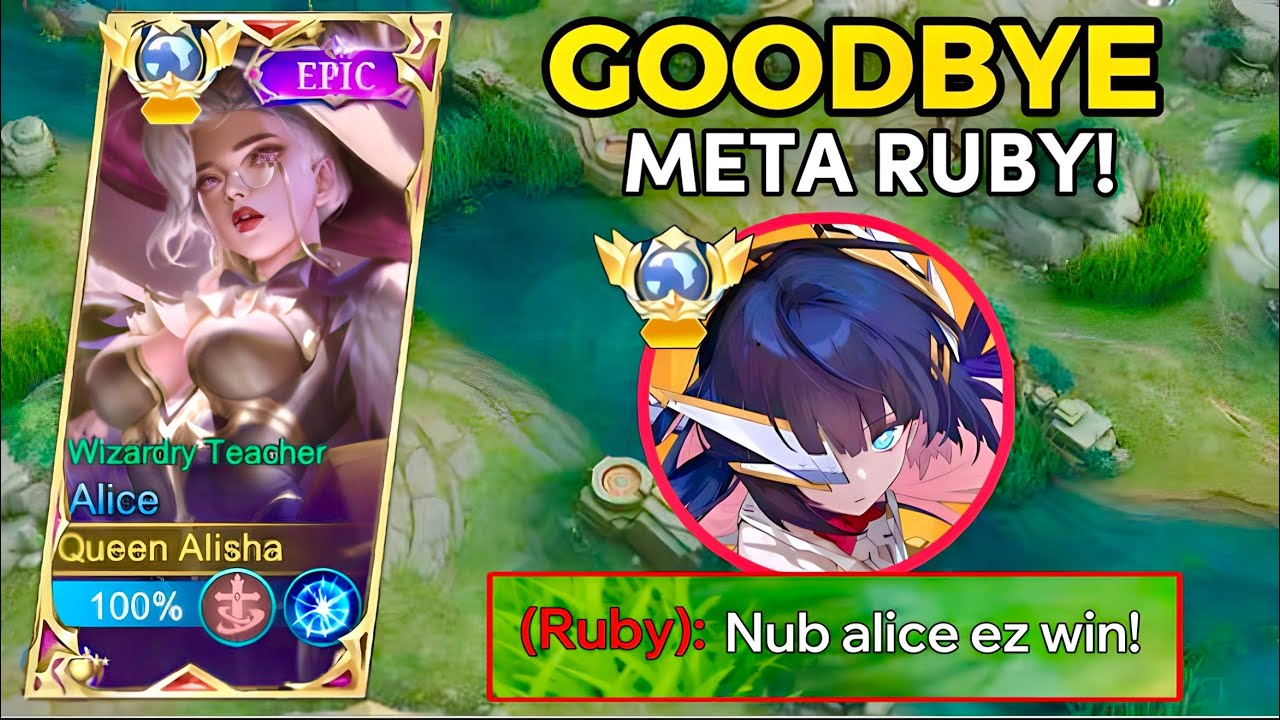 ENEMY THOUGHT THEY CAN KILL ME EASILY WITH THEIR LIFE-DRAIN ITEM😒 ALICE ...