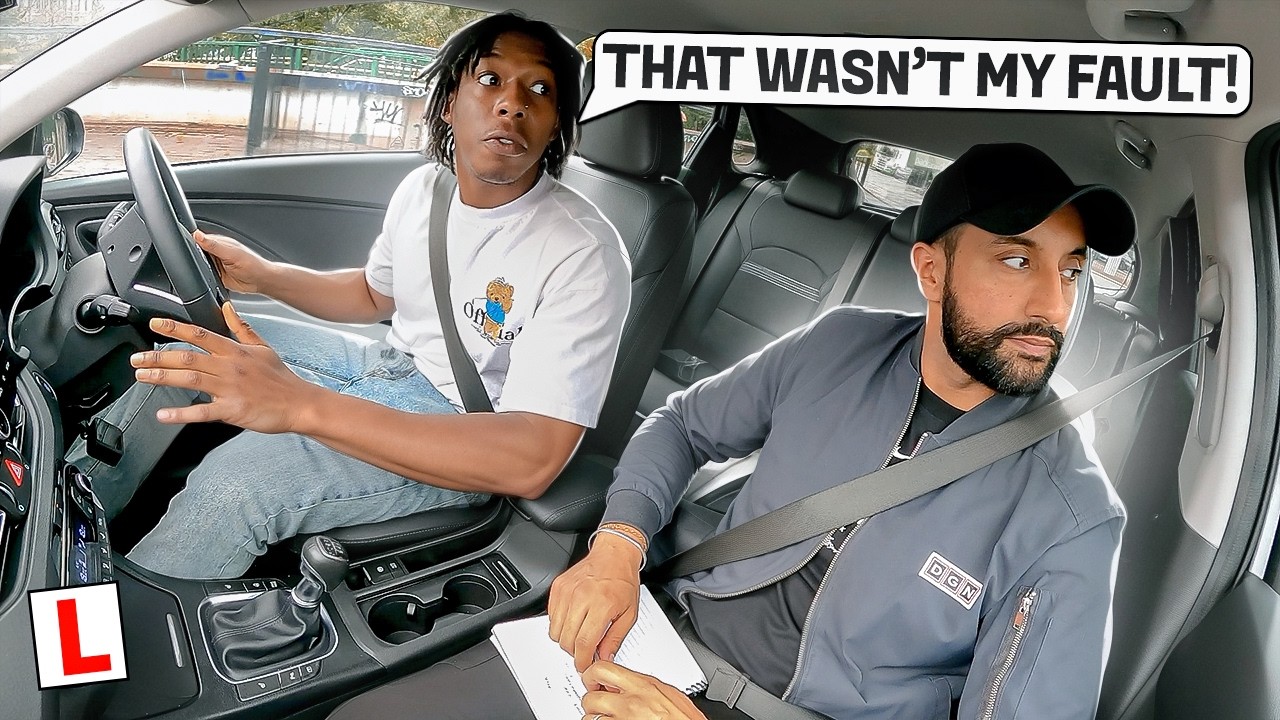 FRUSTRATED Learner Blames Instructor for Failing Driving Test - YouTube