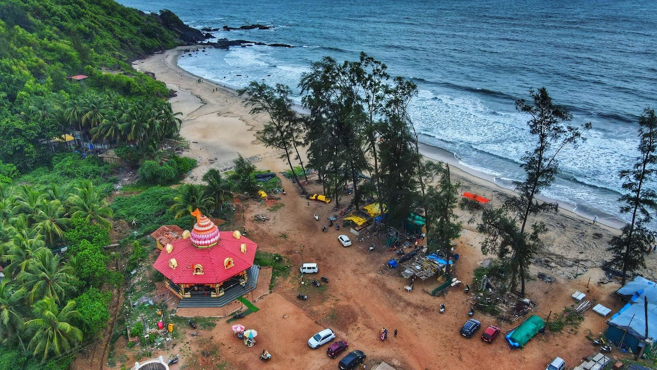 Goa Ajoba keri Beach Beautiful drone Shoot/4k Best Drone Video/Goa's ...