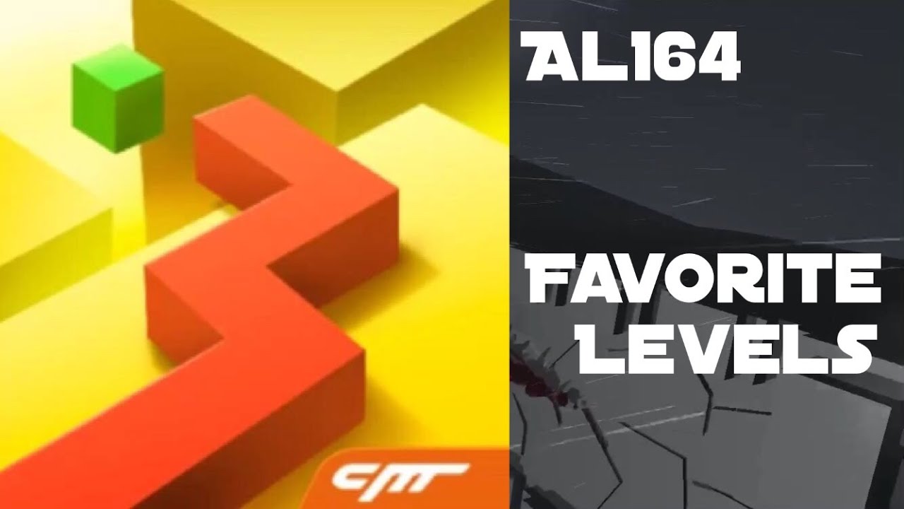 Dancing Line: My 10 favorite levels - YouTube