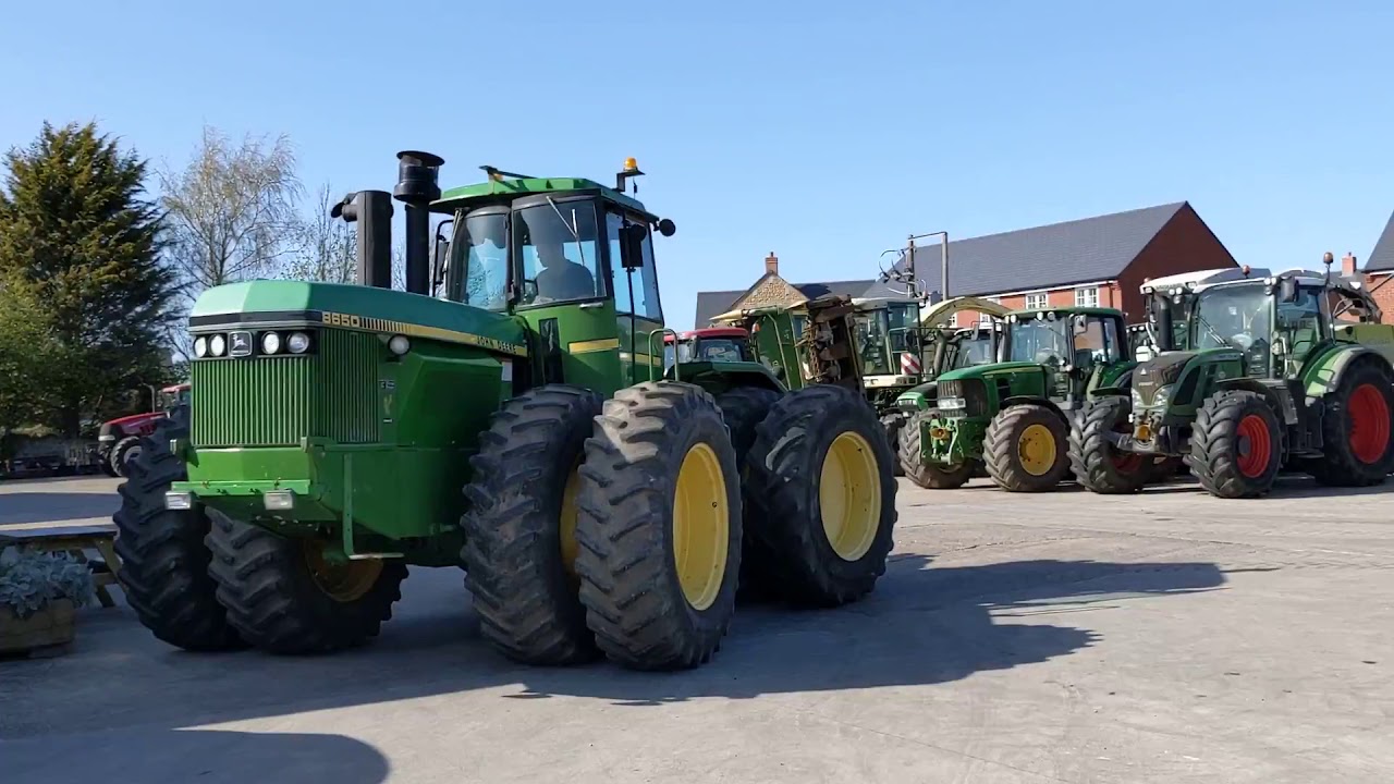John Deere 8650 Articulated Tractor - YouTube