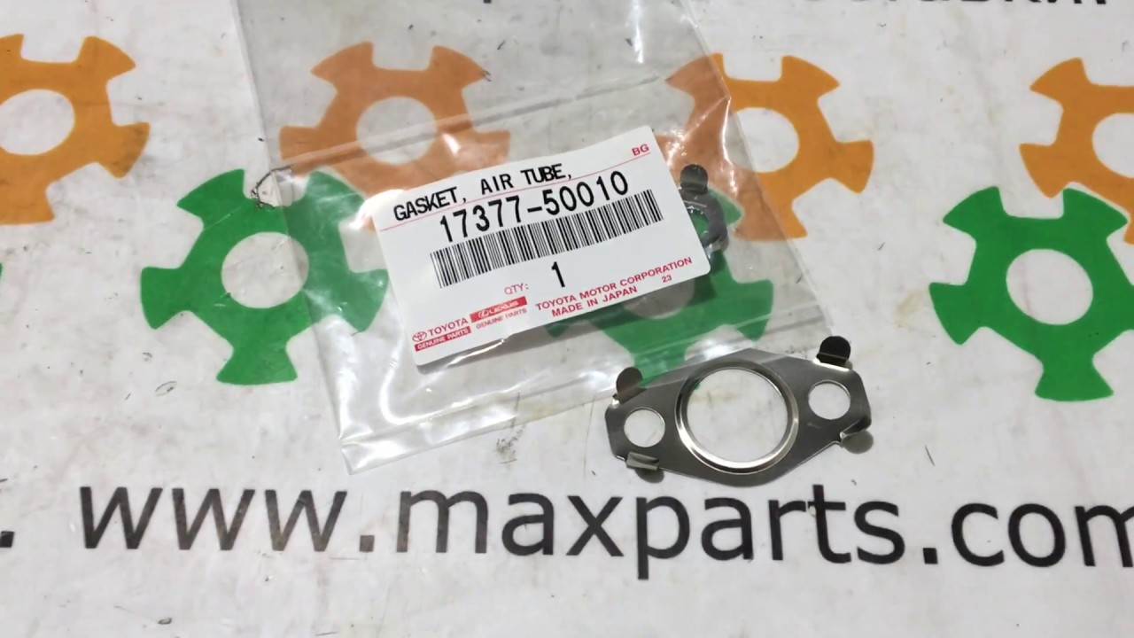 1737750010 17377-50010 Оригинал прокладка трубки клапана EGR №2 Toyota ...