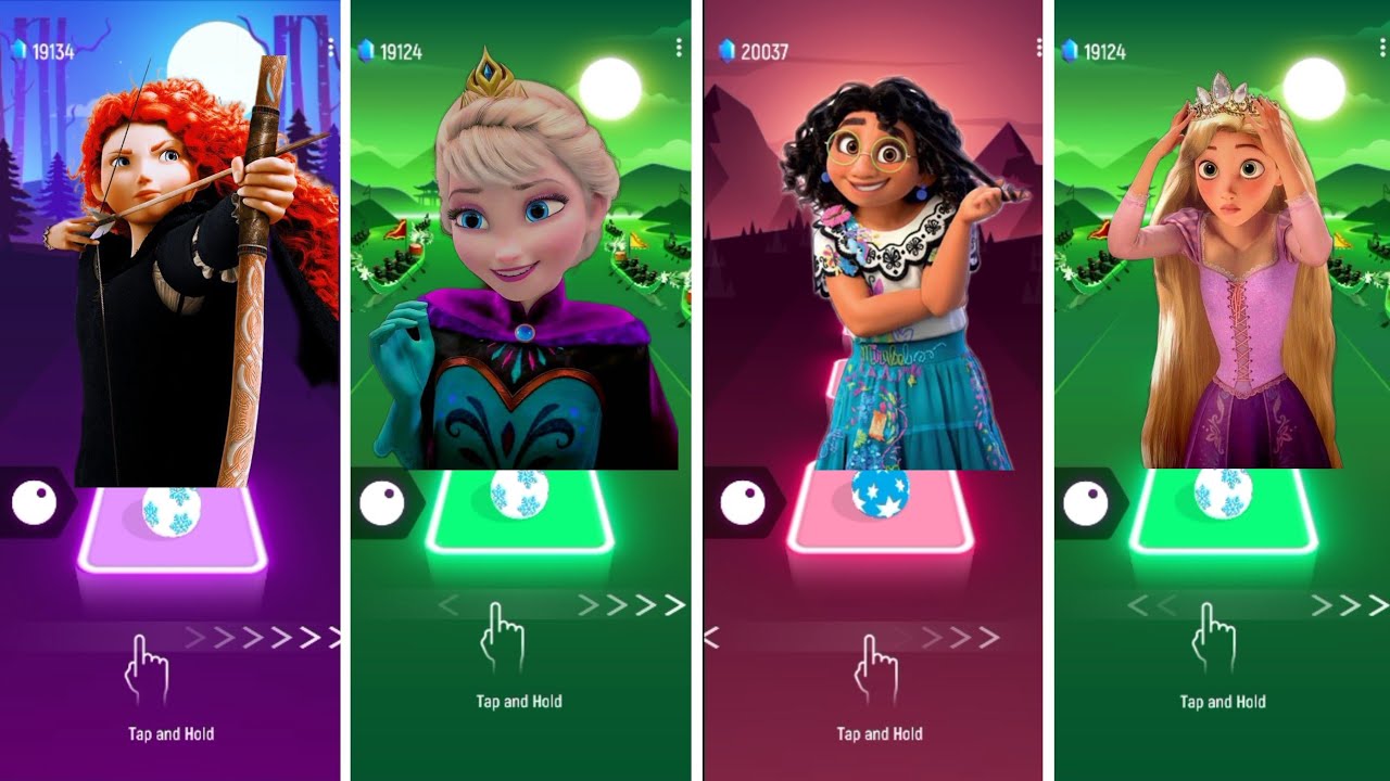 TOUCH THE SKY - FROZEN 3 ANNA - ENCANTO MIRABEL - TANGLED - - YouTube