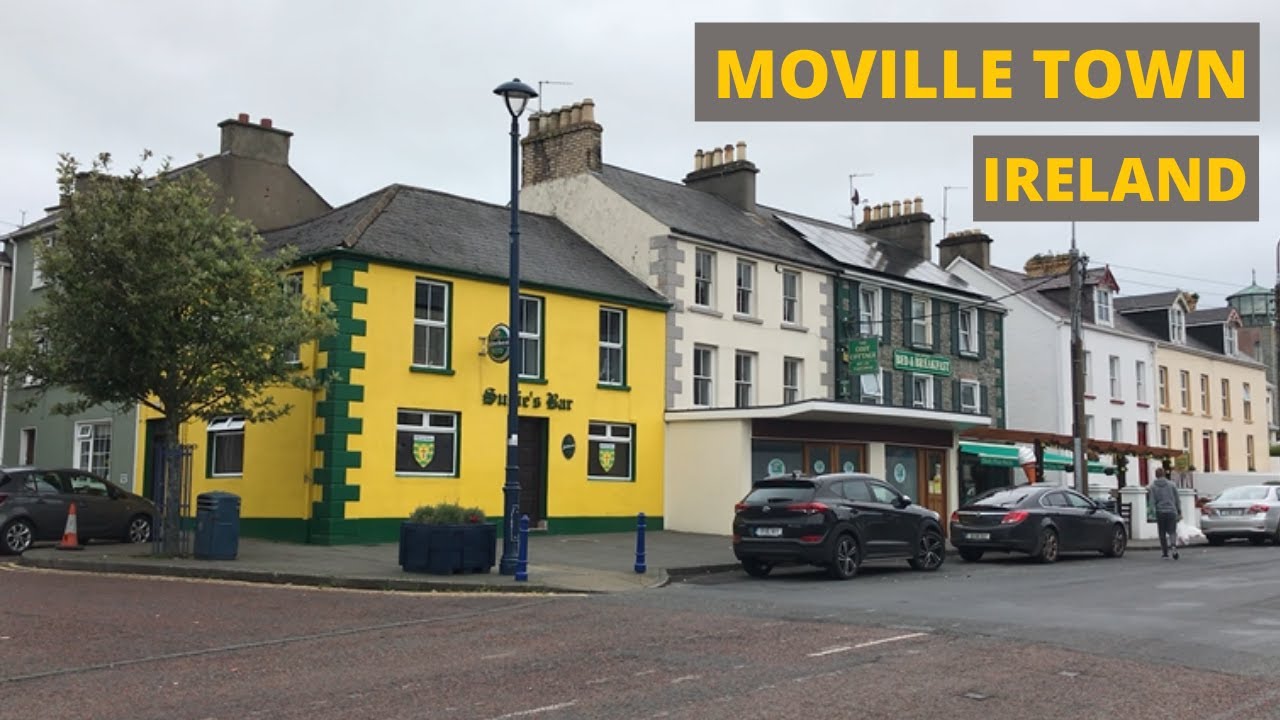 Exploring MOVILLE TOWN in IRELAND - YouTube