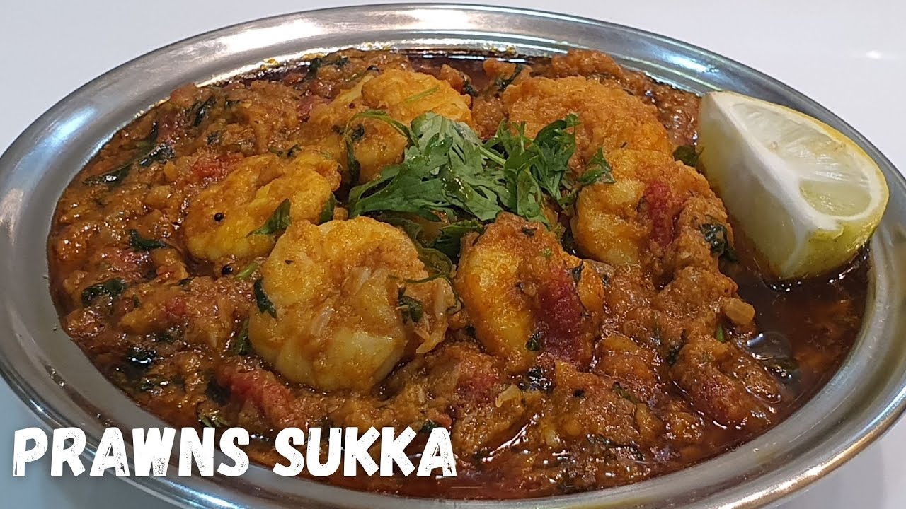 Prawns Sukka - प्रॉन्स सुक्का (Succulent Prawns in a Spicy Coconut ...