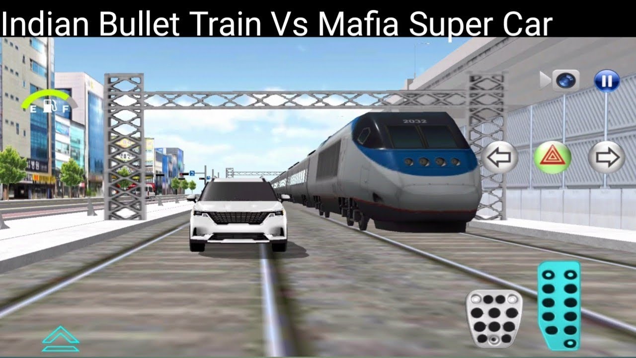 Indian bullet train vs Mafia Super Car - 3D Driving Class Simulation ...