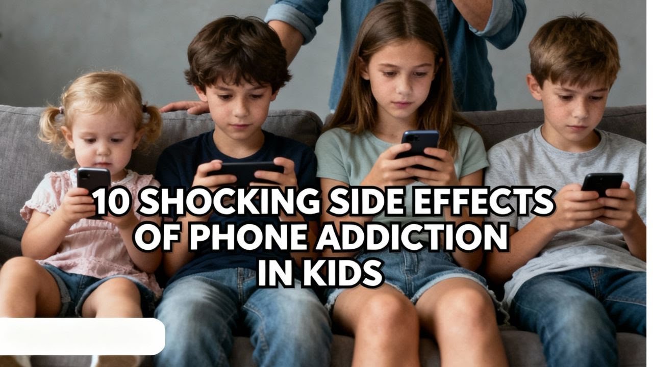Shocking Side Effects of Phone Addiction in Kids That Every Parent Must ...