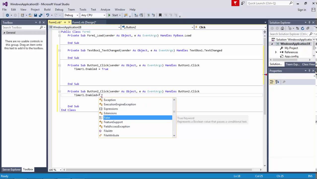 Make visual basic .net bot - YouTube