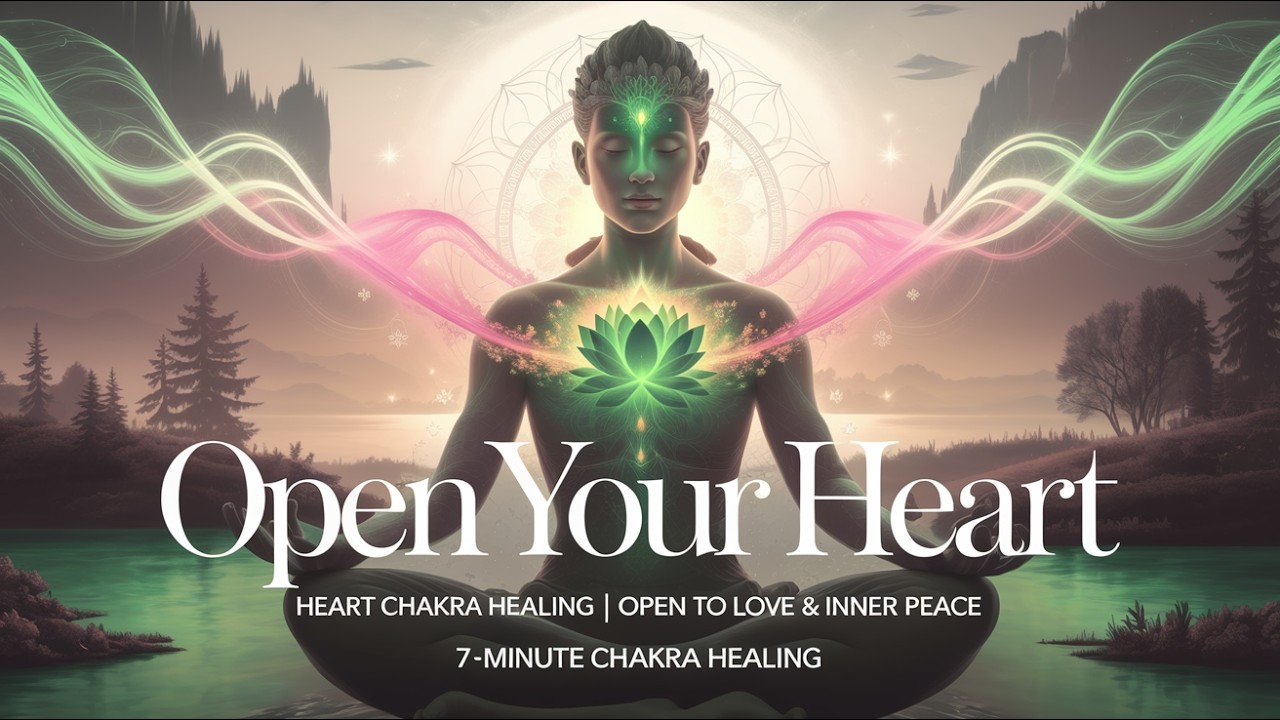 7 Minute Heart Chakra Healing | Open to Love, Compassion & Inner ...