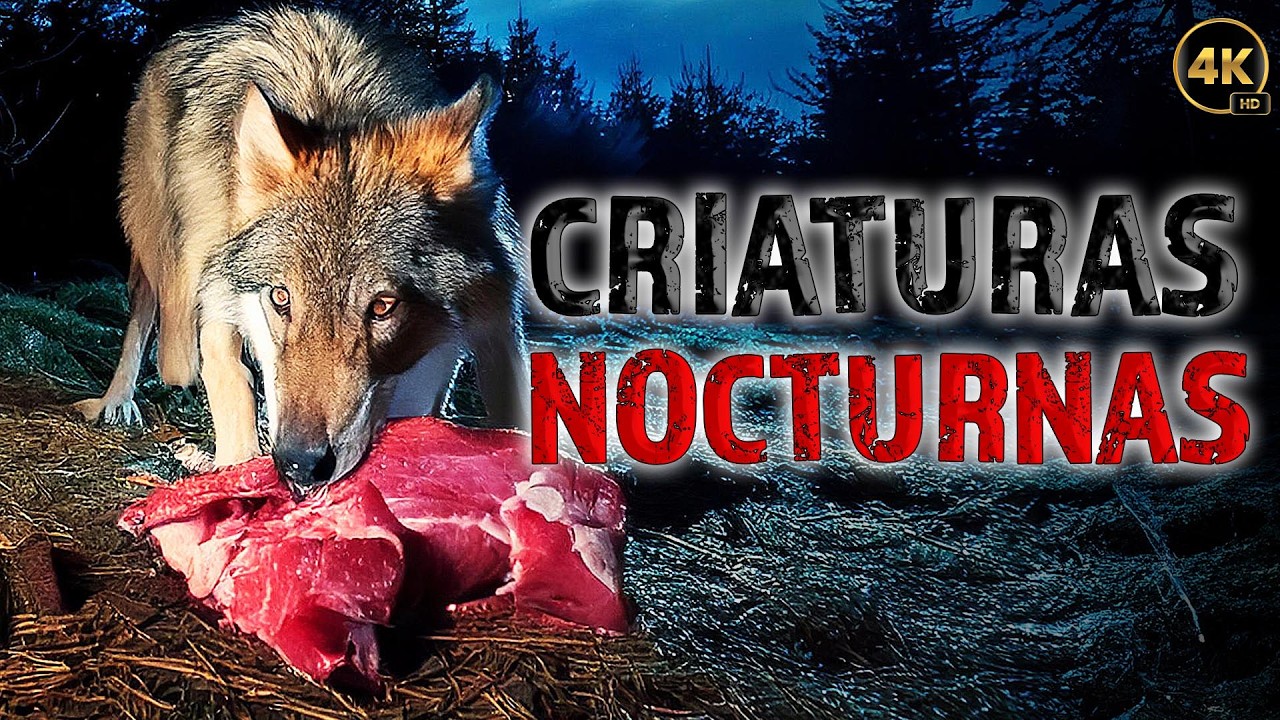 CRIATURAS NOCTURNAS Animales que Cazan de Noche | Documentales ...