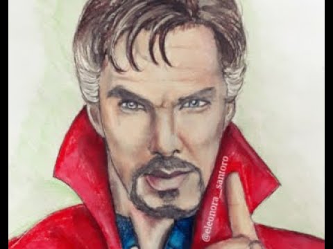 DRAWING DOCTOR STRANGE! DISEGNO DI DOCTOR STRANGE/ BENEDICT CUMBERBATCH ...